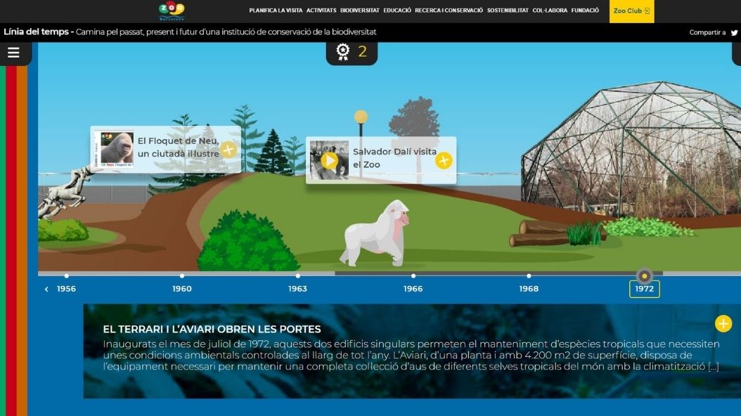 ¡Premio para el nuevo recorrido interactivo por la historia del Zoo ...